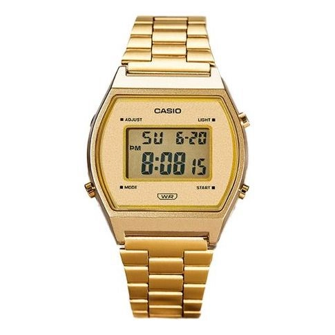Casio Vintage Series Retro Small Digital Watch - Gold