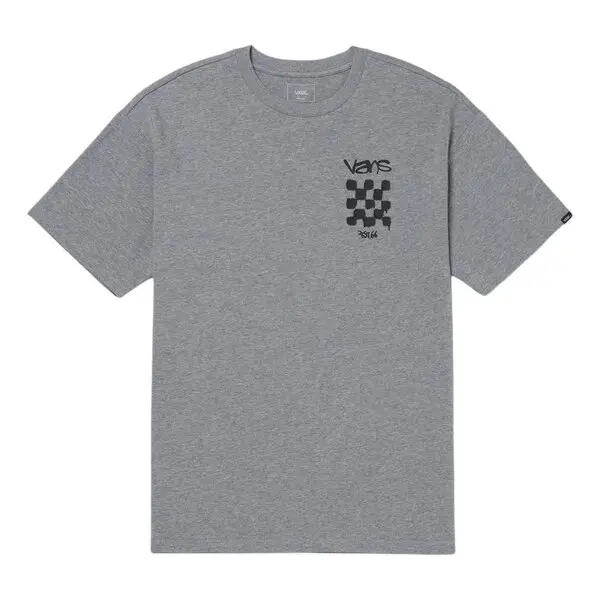 VANS Overstimulated Collage Graphic T-shirt 'grey Black Red