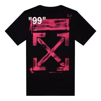 Off-White Ss19 Graffiti Arrows Short Sleeve - Black