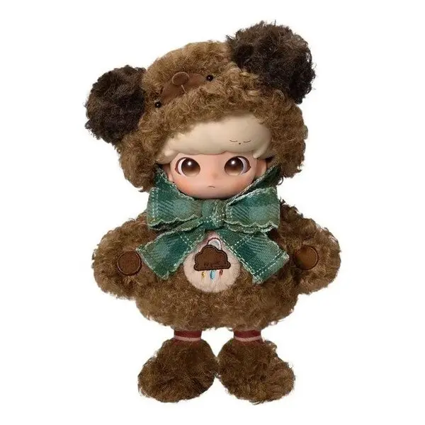 POP MART Dimoo Tiny Puppy 1/8 Action Figure Toasty Snug - Multi-color