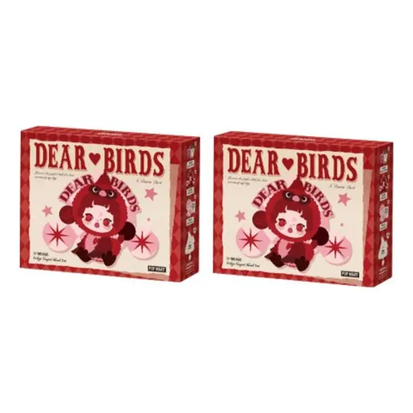POP MART Dear Birds Series Fridge Magnet Sealed Case - Multi-color