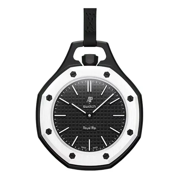 SWATCH Bioceramic Royal Pop Watch - Ocho Negro