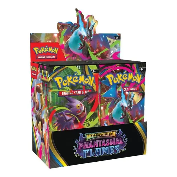 POKEMON Me02: Phantasmal Flames Booster Box - Multi-color