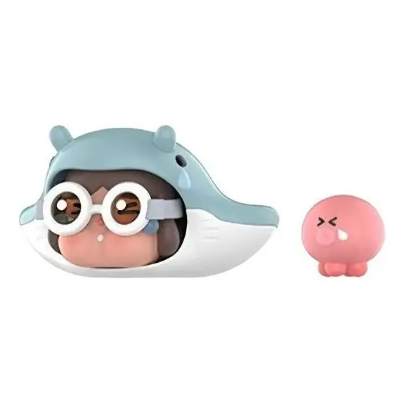 POP MART Crybaby Cry Me An Ocean Series Figure The Manta Ray - Multi-color