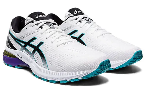 Asics Gt-2000 8 Running Shoes - White/blue/black
