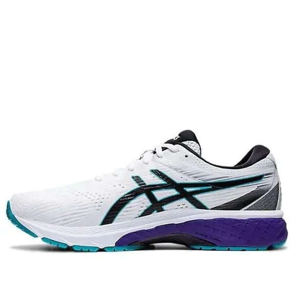 Asics Gt-2000 8 Running Shoes - White/blue/black