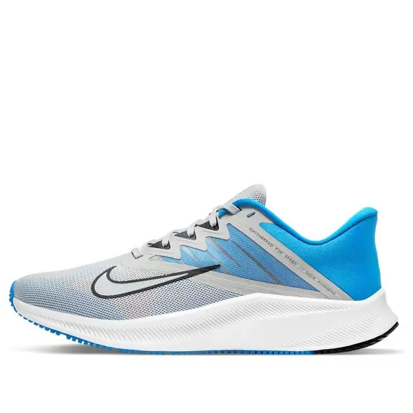 Nike Quest 3 Athletic Sneakers - Blue/white/grey