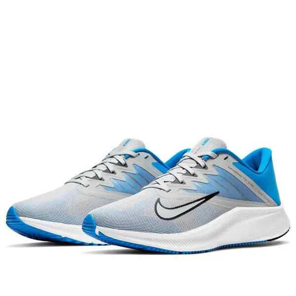 Nike Quest 3 Athletic Sneakers - Blue/white/grey