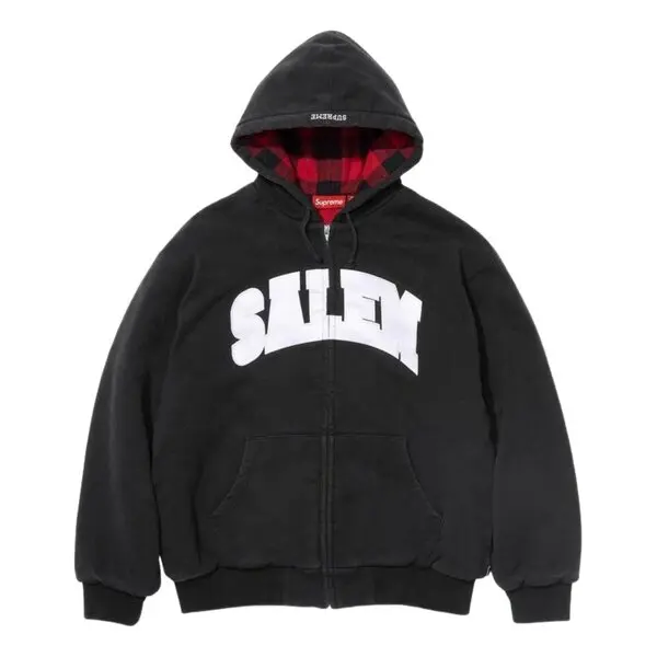 Supreme X Salem Ss26 Zip Up Hooded Sweatshirt