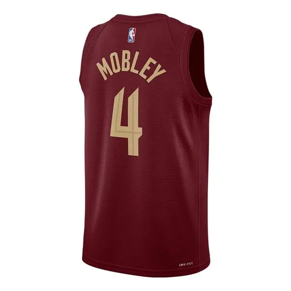 Nike Dri-fit Nba Evan Mobley Cleveland Cavaliers Icon Edition Swingman Jersey
