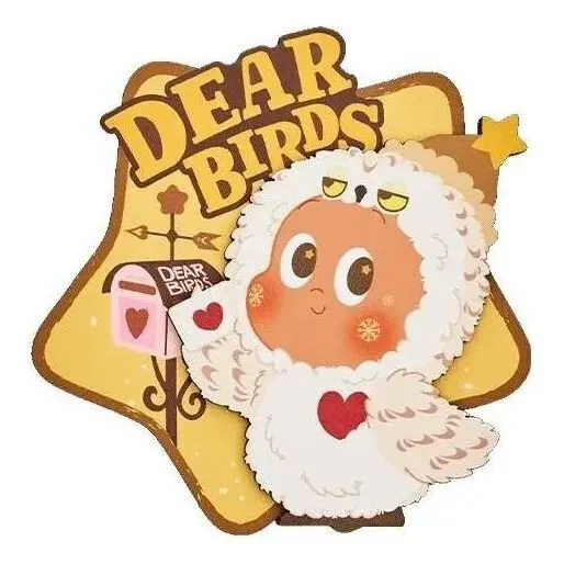POP MART Dear Birds Series Fridge Magnet - Multi-color