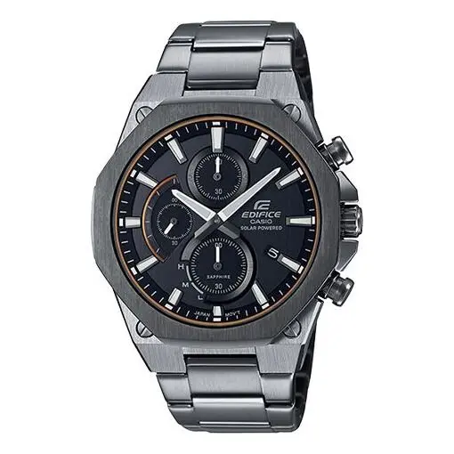 Casio Edifice Solar Powered Analog Watch - Grey