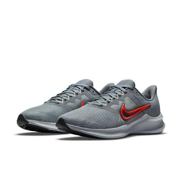 Nike Downshifter 11 Low-top Athletic Sneakers - Grey