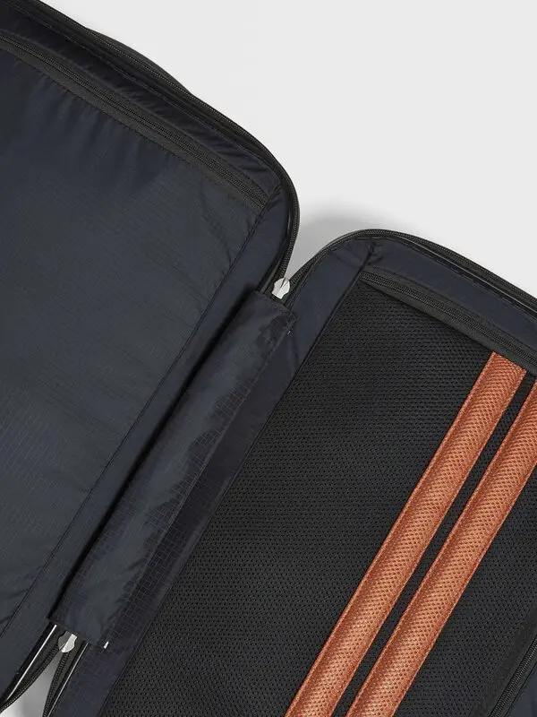 Zegna Logo Plaque Suitcase
