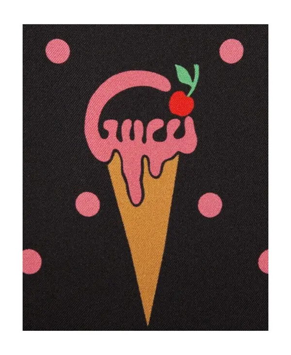 Gucci Silk Ice Cream Print Shorts