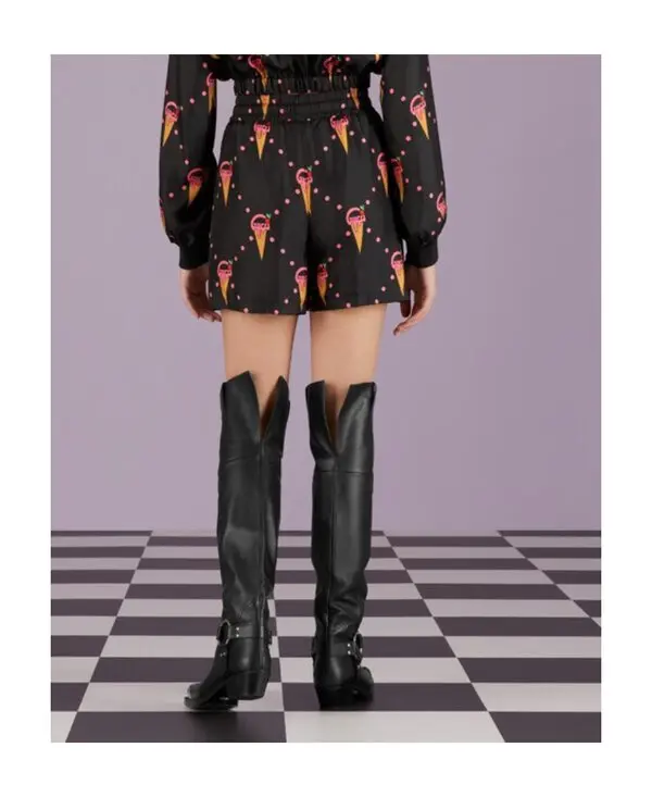 Gucci Silk Ice Cream Print Shorts