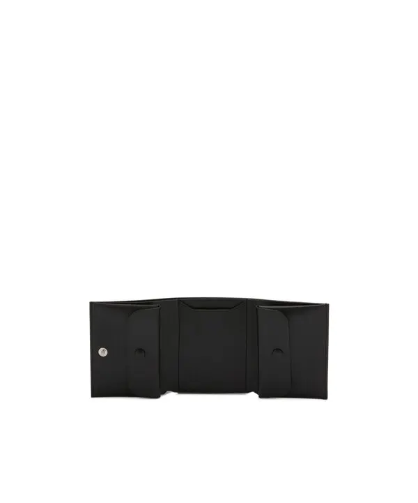 JIL SANDER Logo-embossed Tri-fold Wallet