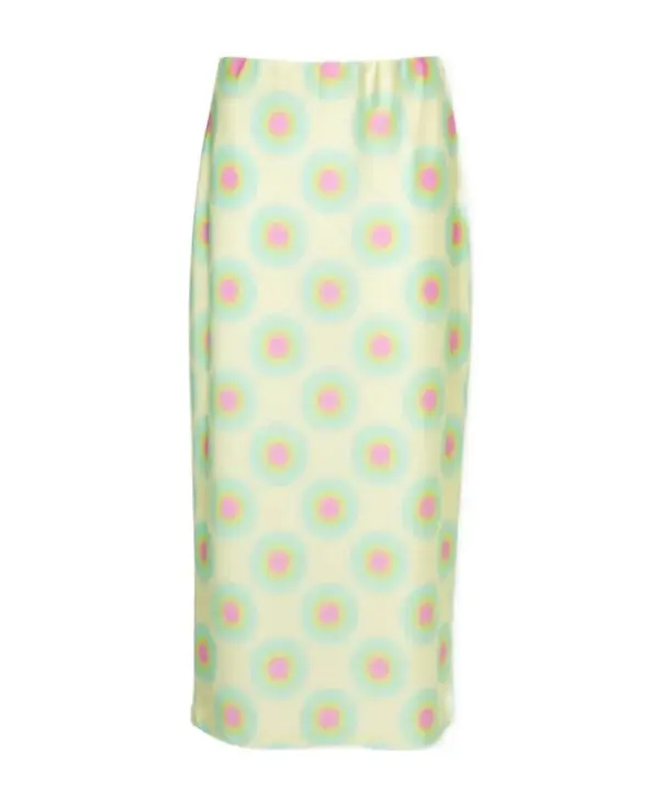 Sportmax Pattern Printed Maxi Skirt