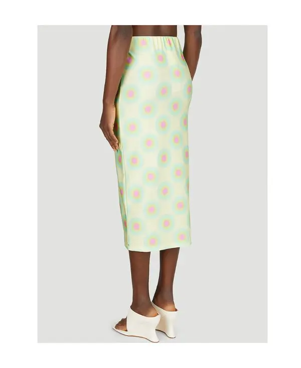 Sportmax Pattern Printed Maxi Skirt