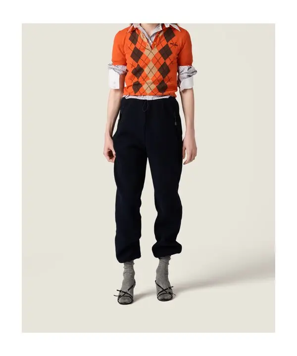 Miu Miu Cotton Fleece Joggers