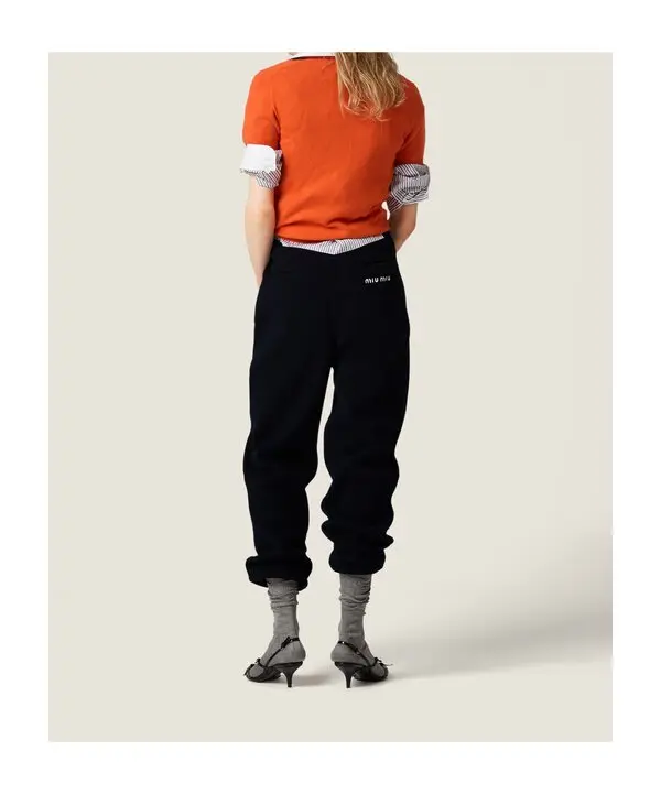 Miu Miu Cotton Fleece Joggers