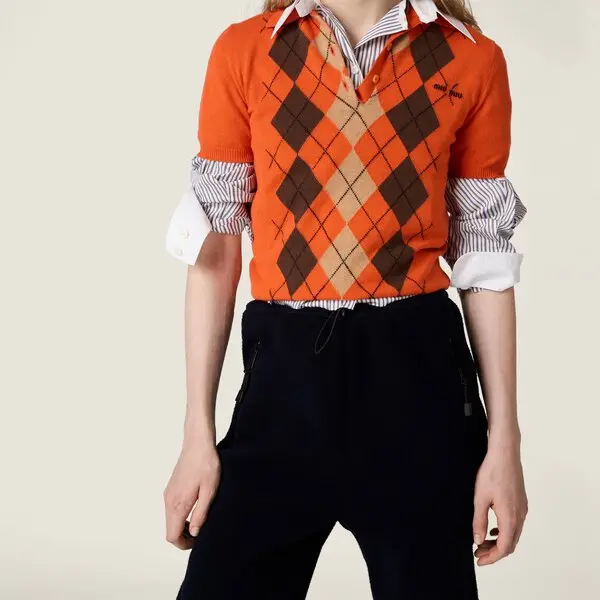 Miu Miu Cotton Fleece Joggers