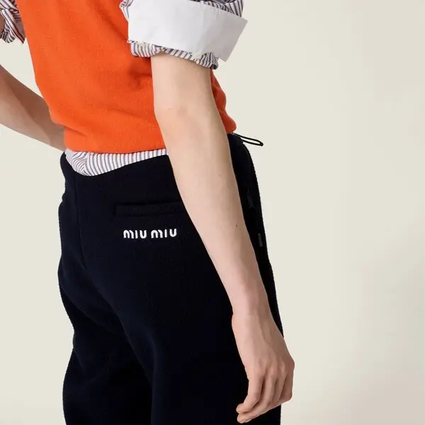 Miu Miu Cotton Fleece Joggers