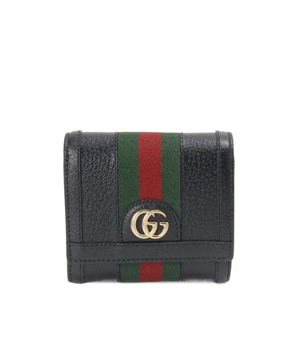 Gucci Ophidia Series Logo Wallet - Black