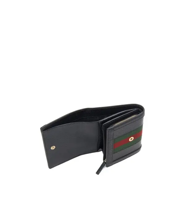 Gucci Ophidia Series Logo Wallet - Black