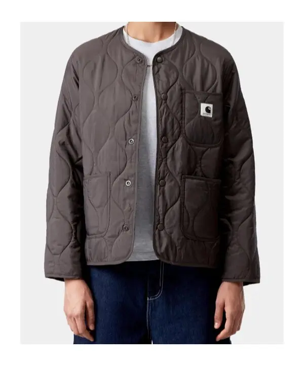 Carhartt Work In Progress Skyler Quilted Liner Jacket - Shale