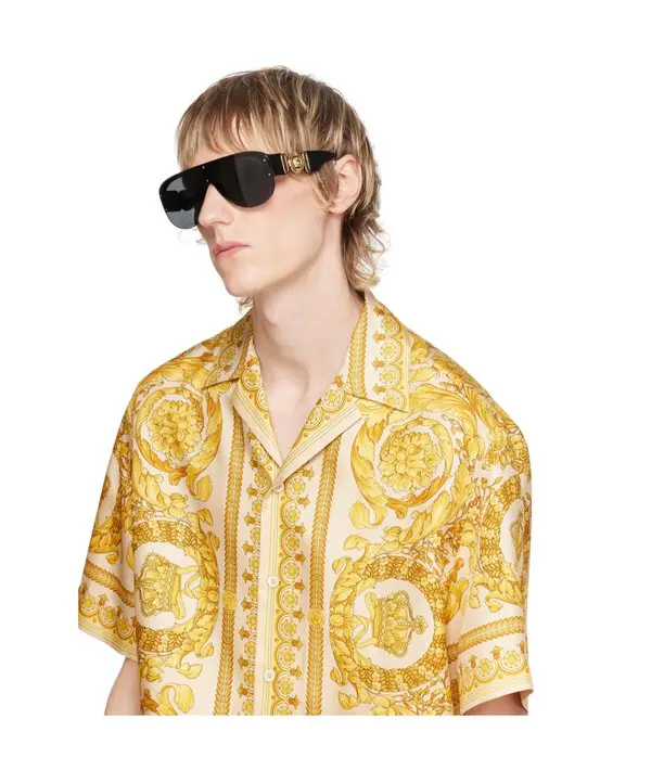 Versace Sunglasses With Integrated Nose Rest