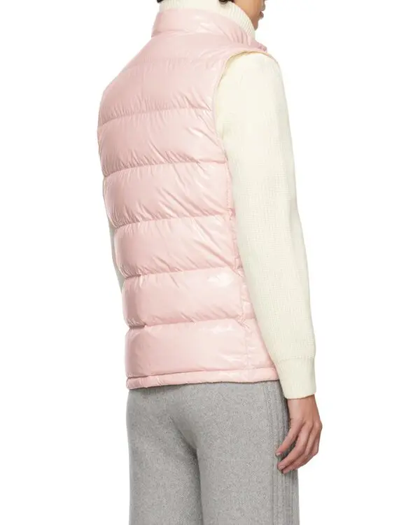 Moncler Logo Patch Zip-up Gilet