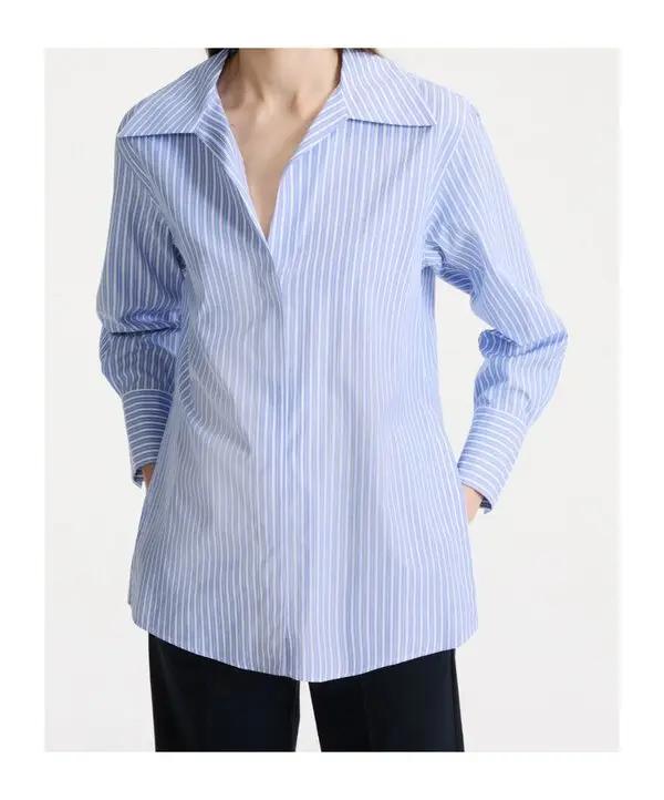 Marella Cotton Poplin Neckerchief Shirt