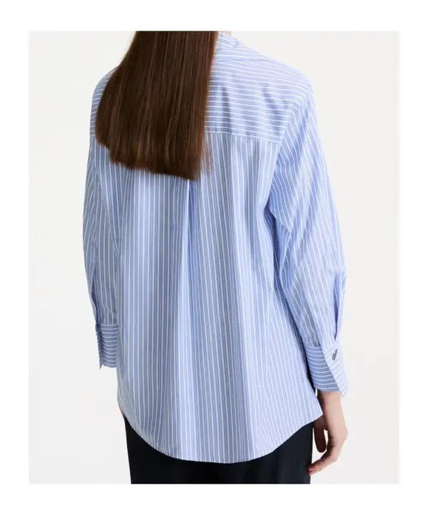 Marella Cotton Poplin Neckerchief Shirt