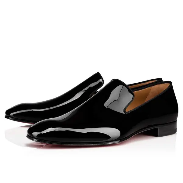 CHRISTIAN LOUBOUTIN Dandelion Patent Leather Loafers
