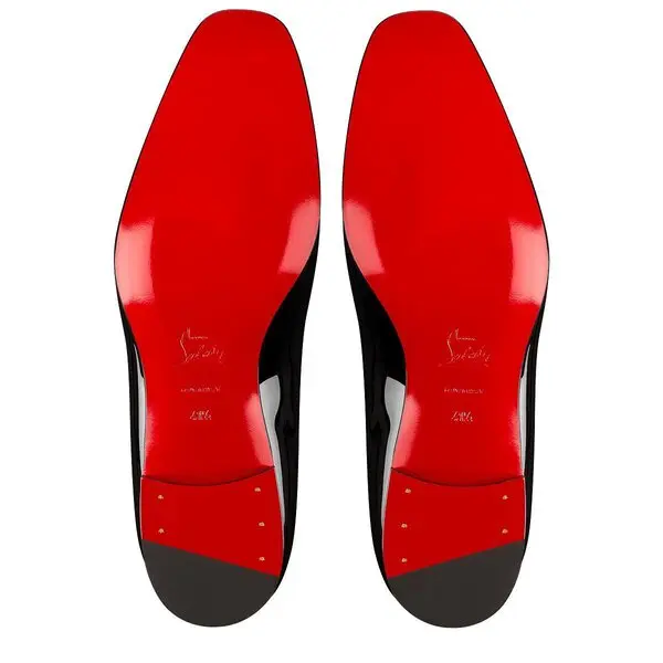 CHRISTIAN LOUBOUTIN Dandelion Patent Leather Loafers