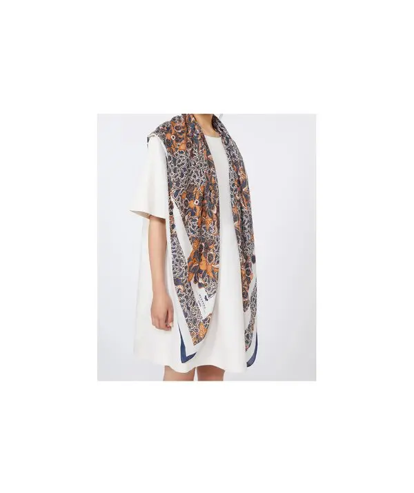 Max Mara Modal And Silk Blend Scarf