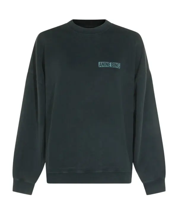 ANINE BING Palm Graphic Sweatshirt
