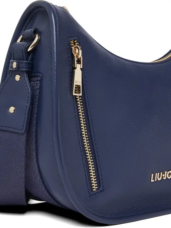 Liu Jo Logo-plaque Curved Crossbody Bag