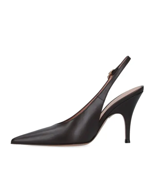 GIANVITO ROSSI Slingback Stiletto Pumps With Pointed Toe