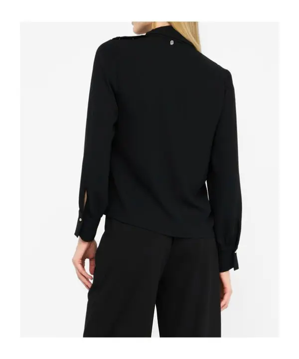 Liu Jo High Neck Blouse With Scarf Detail