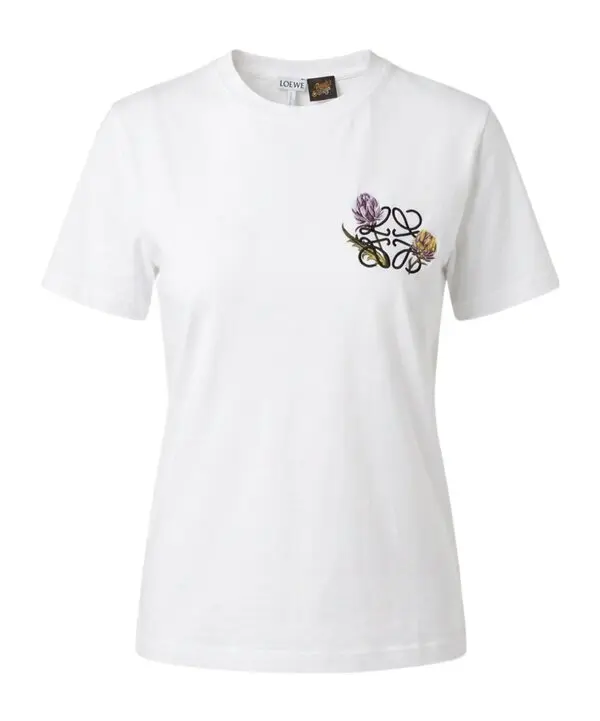 Loewe Regular Fit T-shirt - White