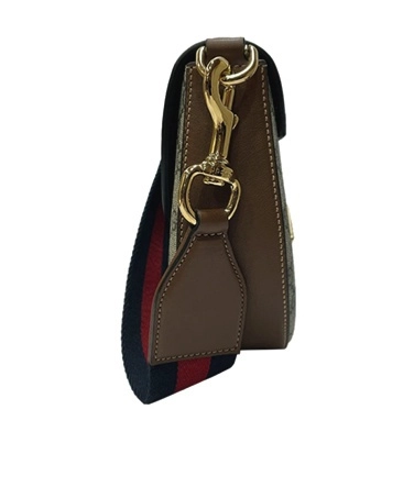Gucci Gg Supreme Shoulder Bag - Black