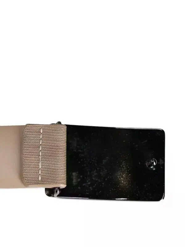 Burberry Check-print Plaque Buckle Belt