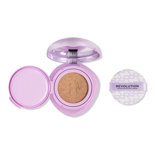 REVOLUTION BEAUTY Superdewy Cushion Foundation - Medium Neutral