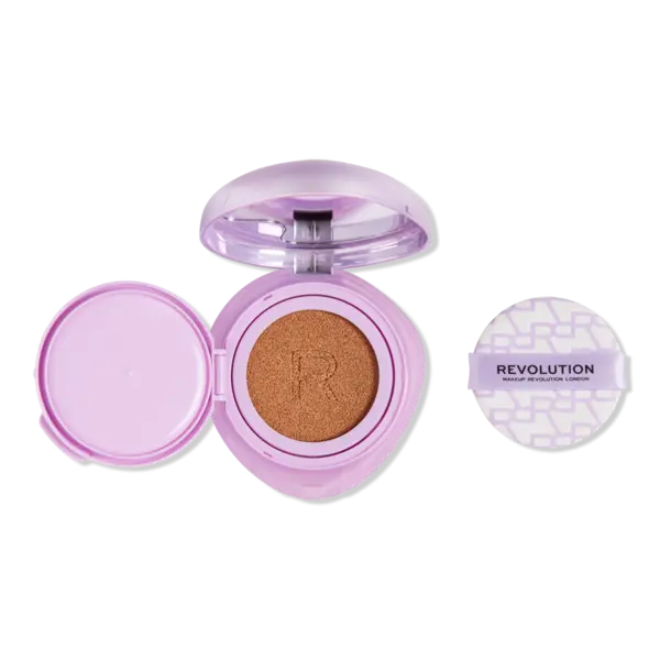 REVOLUTION BEAUTY Superdewy Cushion Foundation - Tan Warm