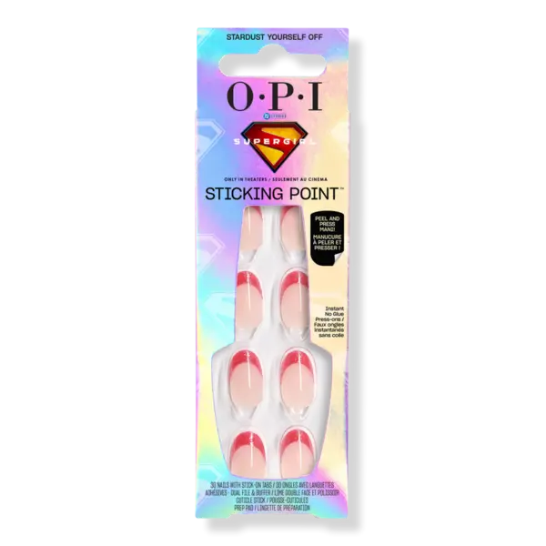 OPI X Supergirl Sticking Point - Stardust Yourself Off