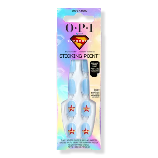 OPI X Supergirl Sticking Point - She's A Hero