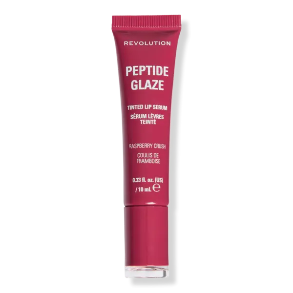 REVOLUTION BEAUTY Peptide Glaze Tinted Lip Serum - Raspberry Crush