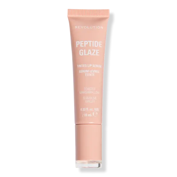 REVOLUTION BEAUTY Peptide Glaze Tinted Lip Serum - Toasted Marshmallow